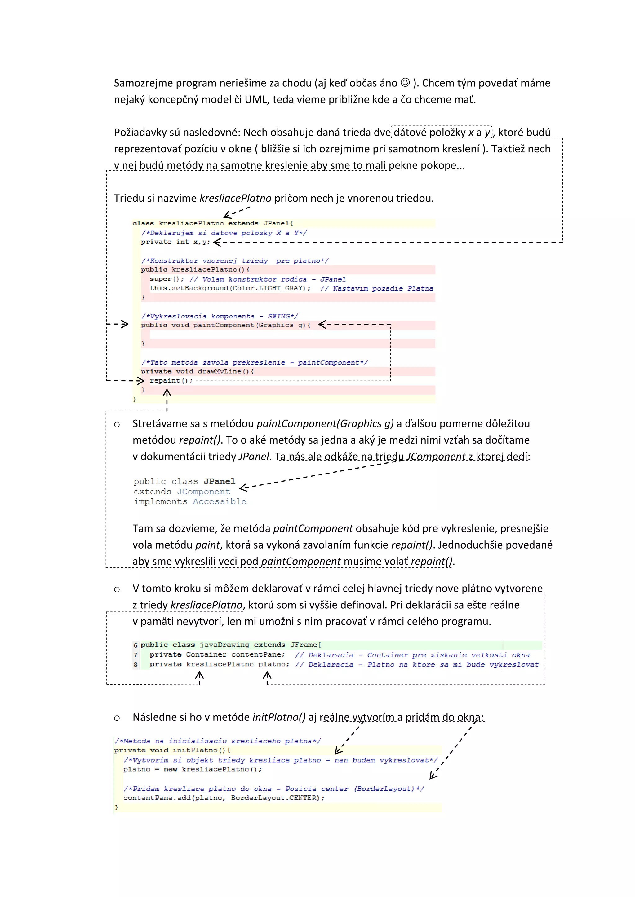 Java swing drawing - kreslenie v jave | PDF