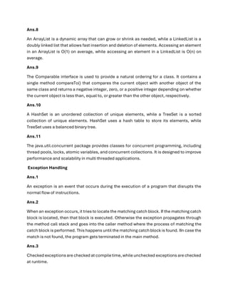 __ Java Technical round questions .pdf soo | PDF | Programming Languages | Computing