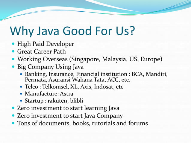 Java Technology | PPTX