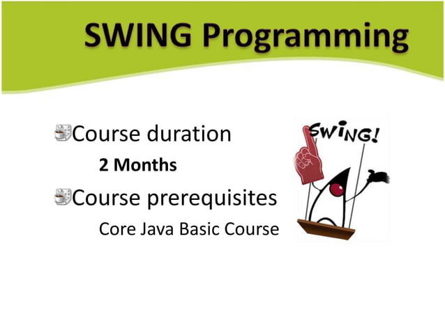 Java Presentation | PPT