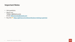 How To Be a Java Automated Testing Superstar | PPT