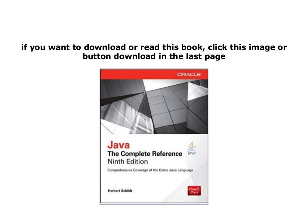 Bookharcover Java The Complete Reference Ninth Edition 9th Edition Fullbooks 