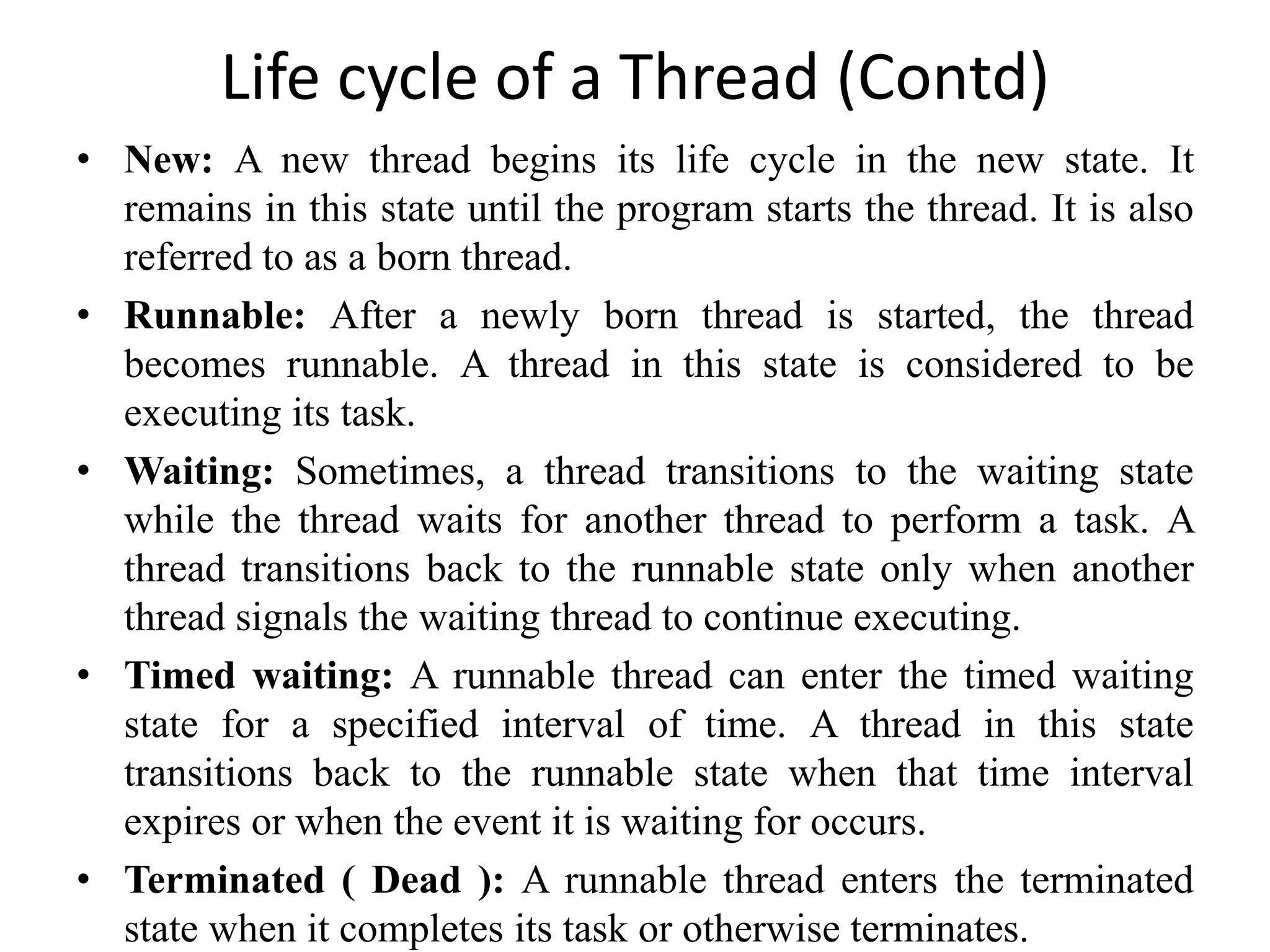 Java threads | PDF