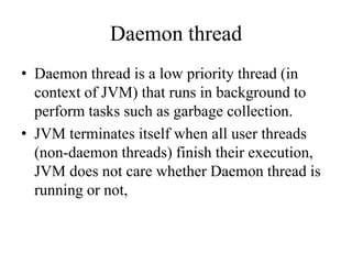 Java threads | PDF
