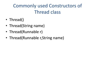 Java threads | PDF