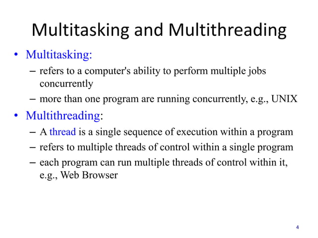 Java threads | PDF | Operating Systems | Computer Software and Applications