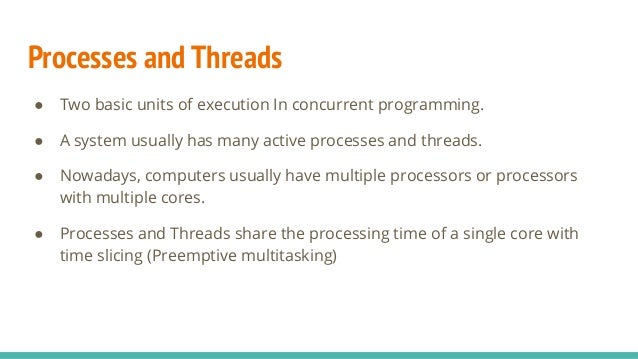 Java Threads: Lightweight Processes