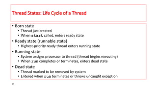 Java threads | PPT