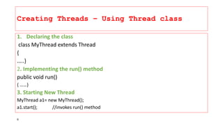 Java threads | PPT