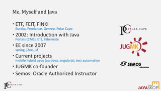 20 Years of Java - Story of HER life | PPTX | Programming Languages | Computing