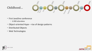 20 Years of Java - Story of HER life | PPTX | Programming Languages ...