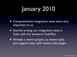 LSUG: How we (mostly) moved from Java to Scala | PPT