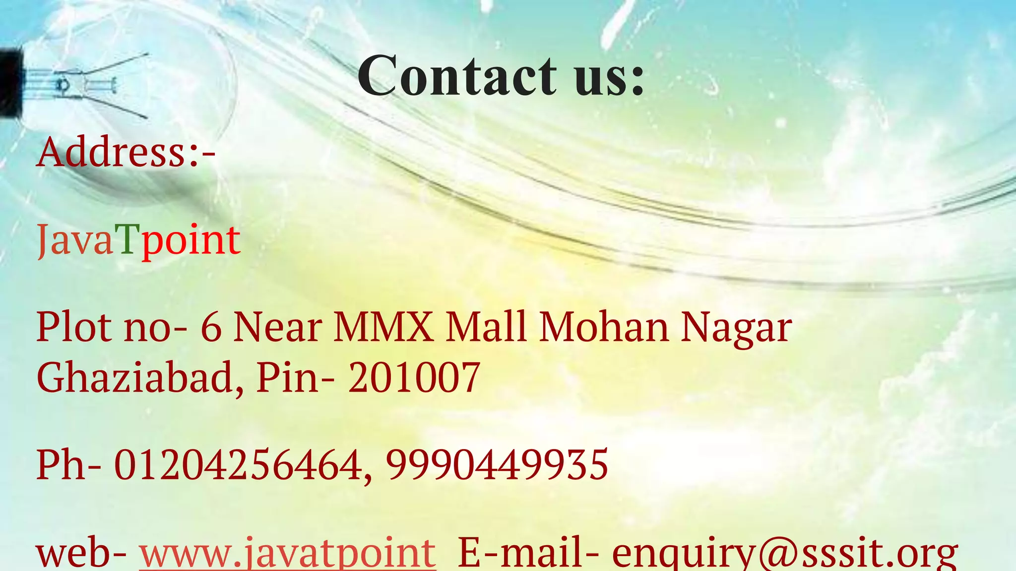 CCNA Interview Questions and Answer ppt - JavaTpoint | PPTX