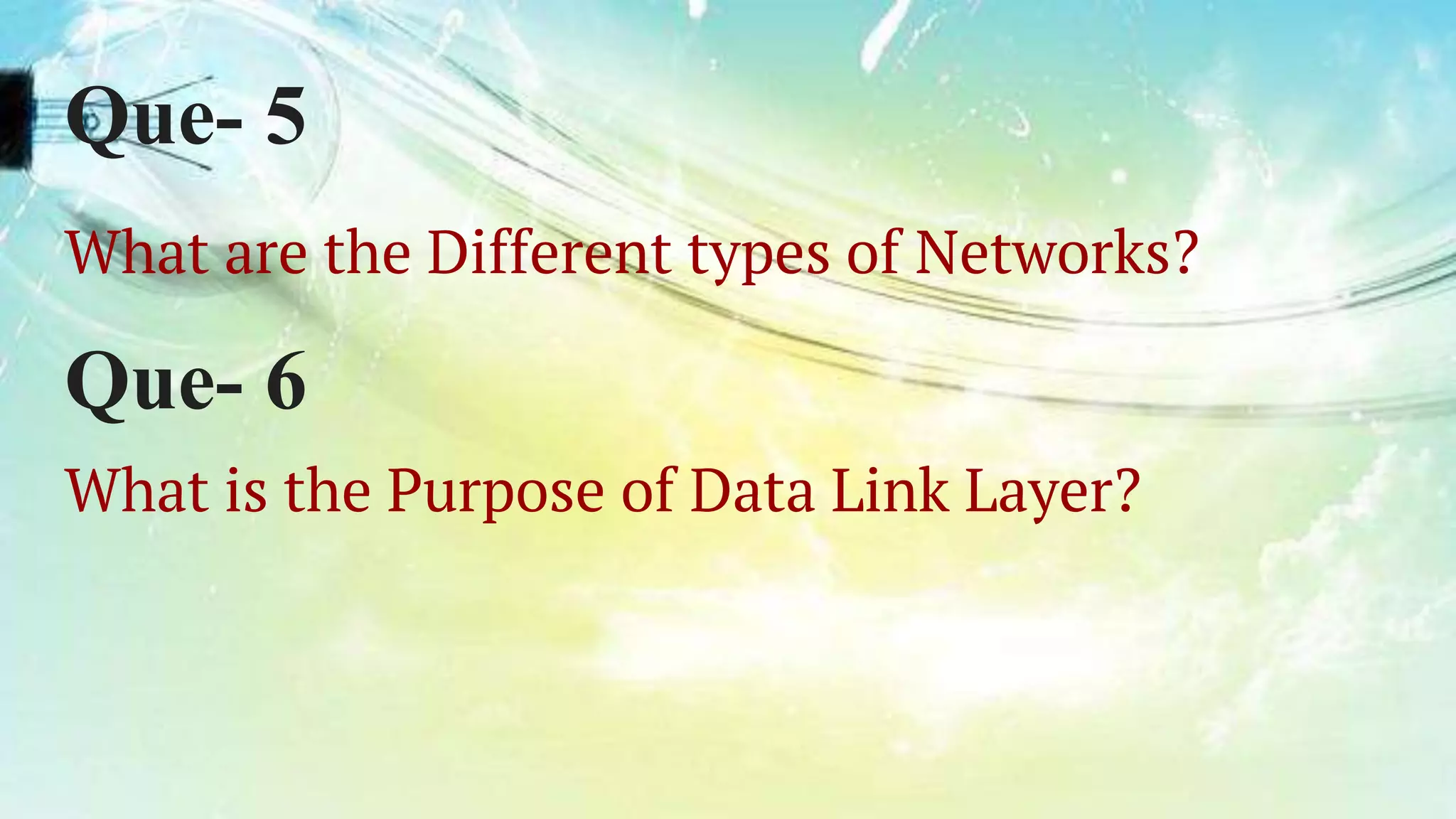 CCNA Interview Questions and Answer ppt - JavaTpoint | PPTX