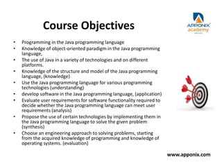 Java training | PPTX