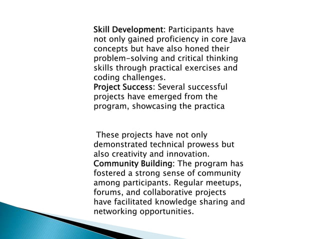 Java training.pptx | Programming Languages | Computing