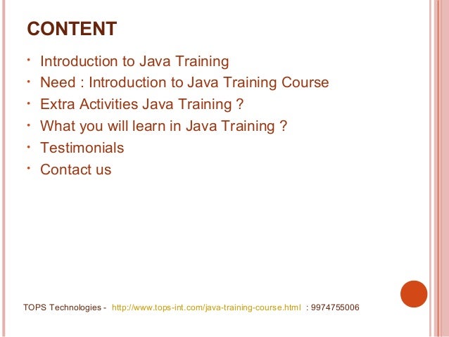Java training in ahmedabad for students and fresher’s