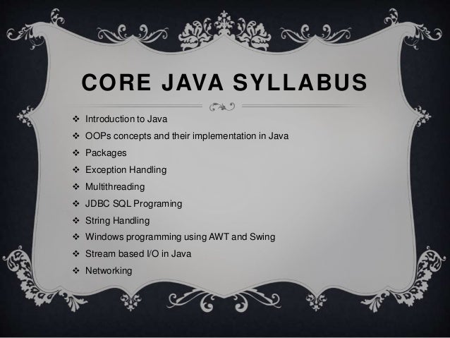 Java training in chandigarh