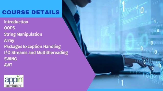 Java Couse in Coimbatore | PDF