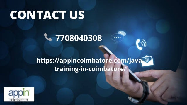 Java Couse in Coimbatore | PPT