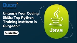 Java Training institute in Gurgaon.pdf