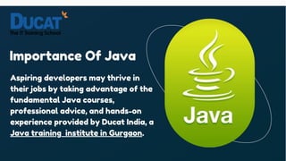 Java Training institute in Gurgaon.pdf