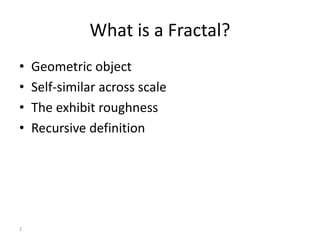 Java tree fractals | PPT