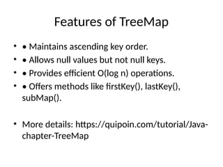 basic_understanding_of_Java_TreeMap_Quipoin.pptx