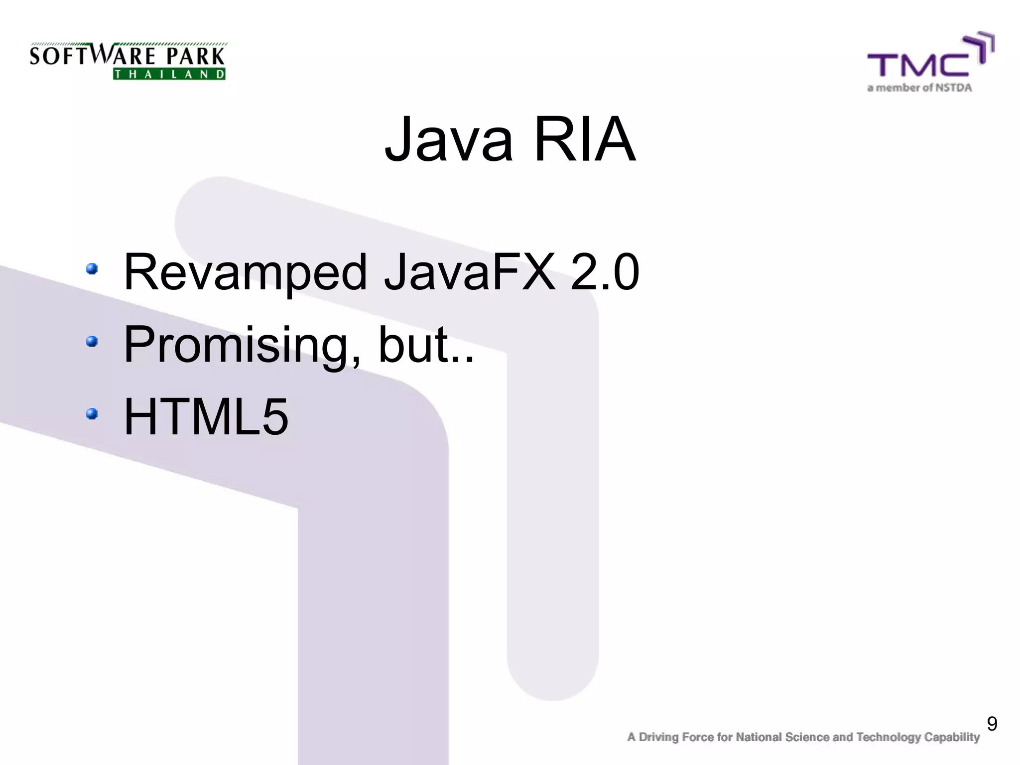 Java Technology Trends | PPT