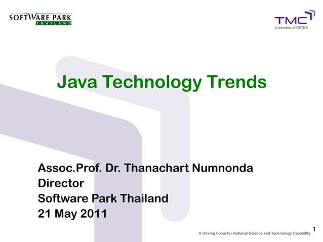 Java Technology Trends | PPT