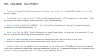 Java troubleshooting thread dump | PDF