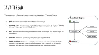 Java troubleshooting thread dump | PPT