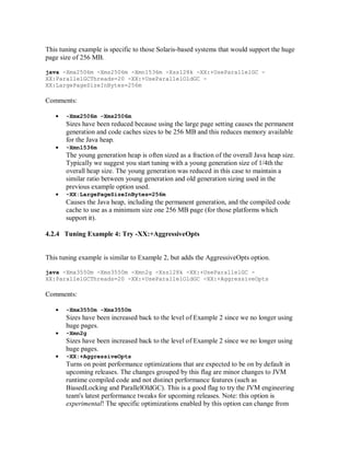 Java Tuning White Paper | PDF