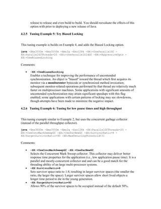 Java Tuning White Paper | PDF