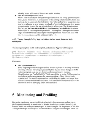 Java Tuning White Paper | PDF