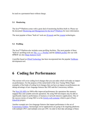 Java Tuning White Paper | PDF