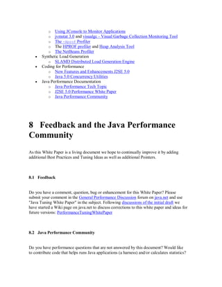 Java Tuning White Paper | PDF