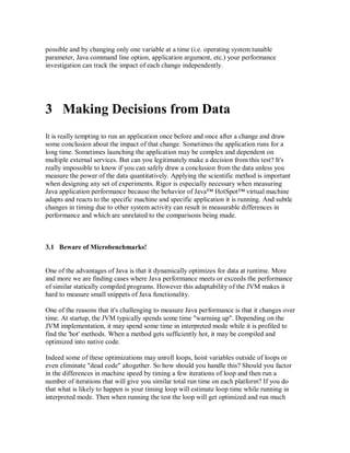 Java Tuning White Paper | PDF