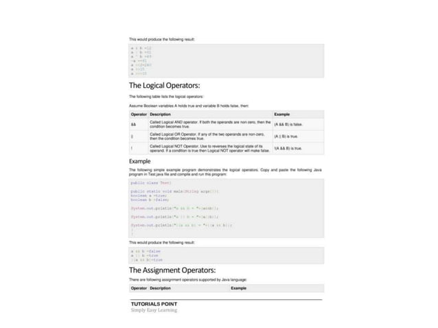 Java well Summarize Tutorial for year 2.pptx