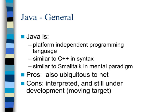 Java Tutorial | PPT