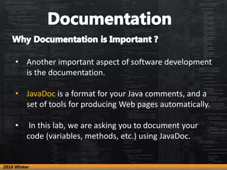 Java Tutorial Lab 3 | PPT | Free Download
