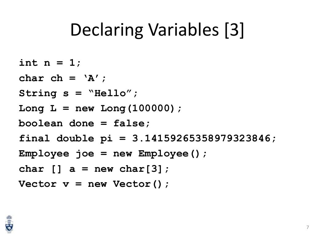 Introduction to Java Programming Language
