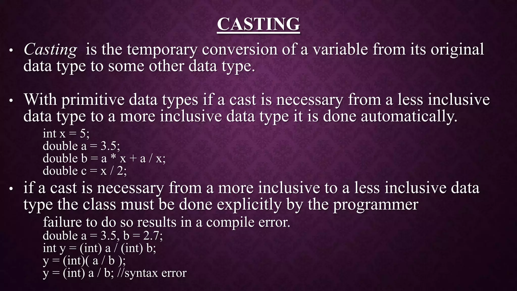 A Case Study on Java. Java Presentation | PPTX