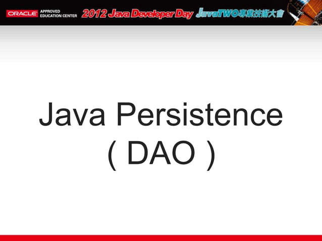 Javatwo2012 java frameworkcomparison | PPT