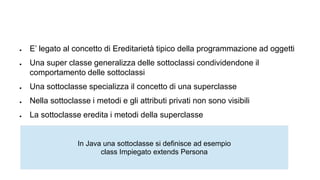 Java - Lezione 1 | PPSX