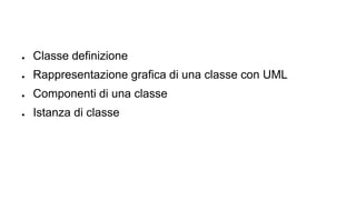 Java - Lezione 1 | PPT