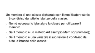 Java - Lezione 1 | PPSX