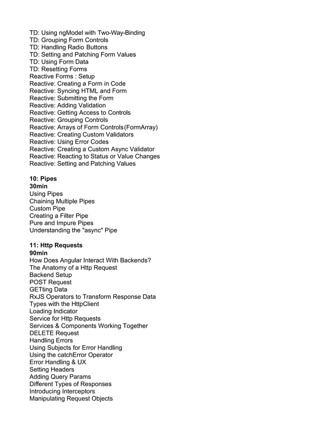 Java UI Course Content | PDF
