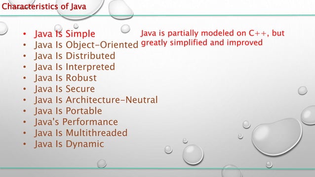 Java chapter 1 basic introduction Unit-1.pptx | Programming Languages | Computing