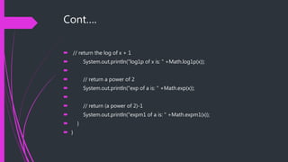 Java Unit 2(Part 1) | PPT